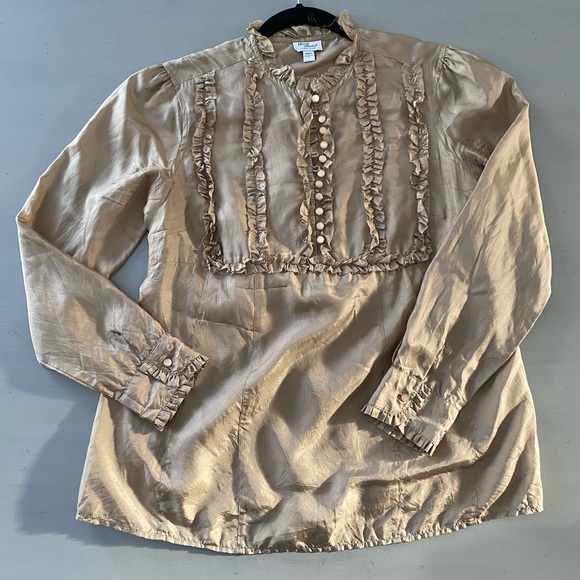 Mimi Maternity | Tops | Maternity Silk Blouse | Poshmark